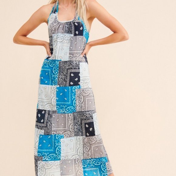 Free People | Dresses | Free People Riley Vintage Patchwork Bandana ...